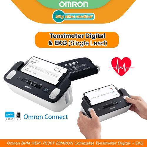 Jual Omron BPM HEM-7530T (OMRON Complete) Tensimeter Digital + EKG ...