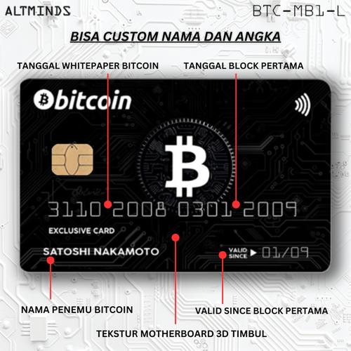 Jual Kartu Custom Flazz BCA Gen 2 EMoney Brizzi Bitcoin BTC Crypto ...