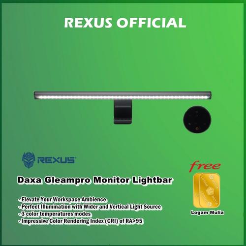 Promo Rexus Daxa Gleampro Monitor Lightbar Gleam Pro Lampu Monitor ...
