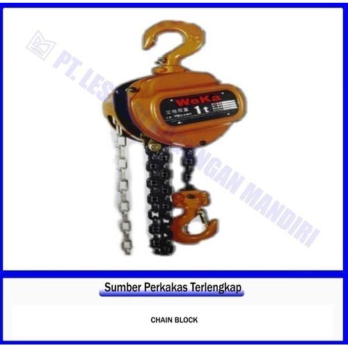 Jual Chain Block / Chain Hoist Ukuran 3Tx12M Merk WEKA - Jakarta ...