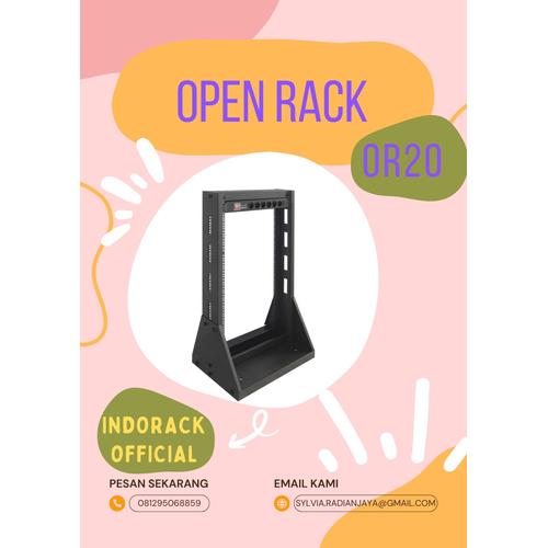 Jual OR20- Open rack Series Indorack OR20 20U-Indorack - Jakarta Pusat ...