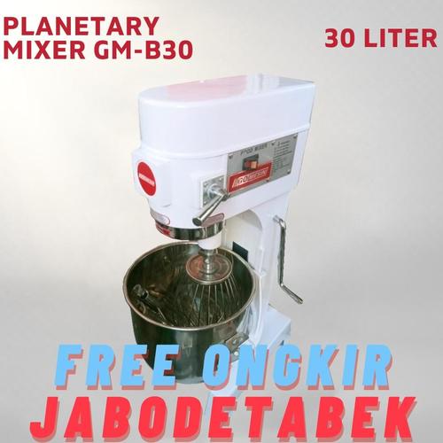 Jual Planetary Mixer 30 Liter Gomesin Gm B30 Mixer Planetary 30 Liter ...
