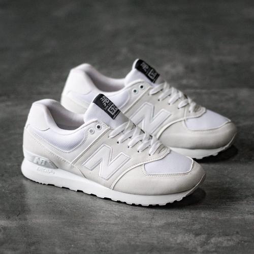 Jual SEPATU NB 574 ALL WHITE ORIGINAL TERMURAH - 41 - Kota Tangerang ...