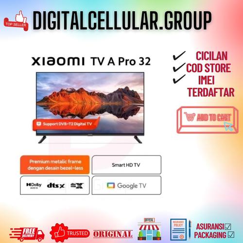 Jual XIAOMI MI TV a2 32 INCH smart tv garansi resmi - A PRO 32 ...