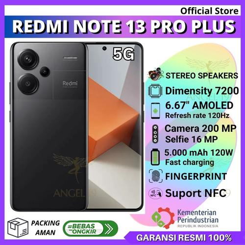 Promo XIAOMI REDMI NOTE 13 PRO+ 5G 12/512 GB GARANSI RESMI NOTE 13 PRO ...