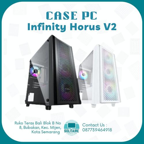 Jual Case PC Infinity Horus V2 - Hitam - Kota Semarang - Solitaire ...
