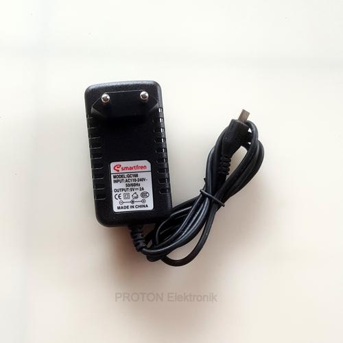 Jual Charger HP Micro Smart Fren + kabel PSU Adaptor DC 5V 2A Universal ...