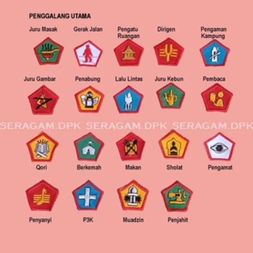 Jual Bet Bordir TKK (Tanda Kecakapan Khusus) Pramuka Penggalang Utama ...