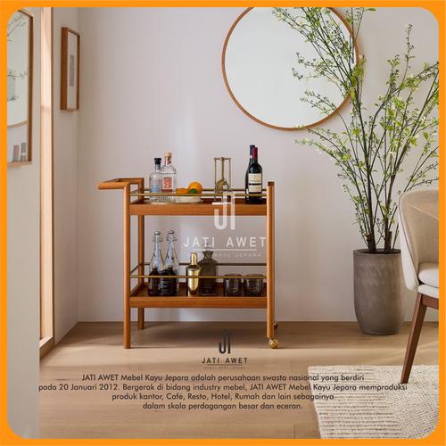 Jual Bar Cart, Meja Dorong, Meja Botol, Meja Pelayan, Rak Dorong Kayu ...