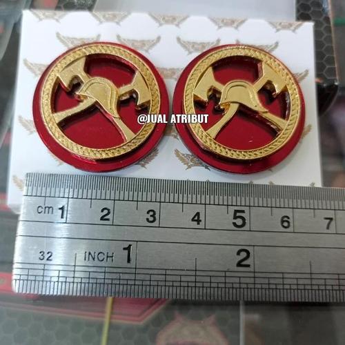 Jual Monogram Pin kerah DAMKAR Pemadam mika Exclusive - Paku - Jakarta ...