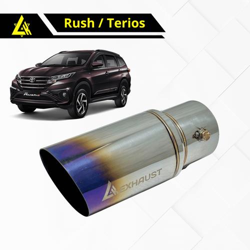 Jual Muffler cutter Rush/Terios LK exhaust variasi ujung knalpot mobil ...