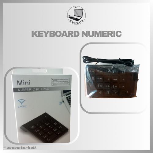 Jual Keyboard Numeric Keypad Angka Pad Numpad Usb Mini Numerik Kota