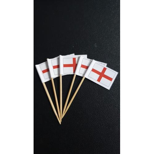 Jual 50 pc Topper bendera ENGLAND ,Hiasan kue tusuk gigi-Topper makanan ...
