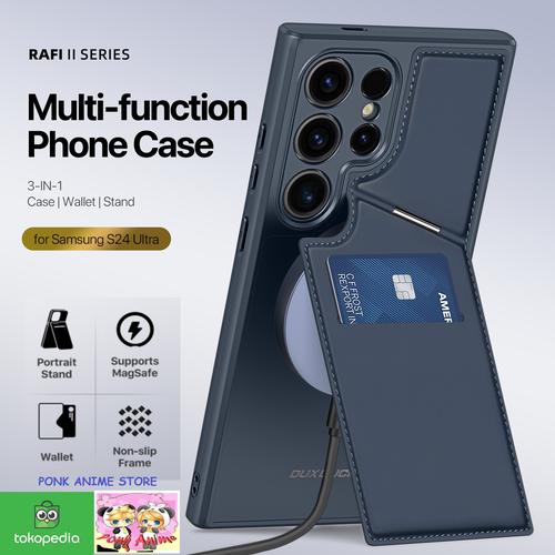 Jual Case Samsung S24+ ultra | S25 | S26 plus Dux Ducis Rafi Leather ...