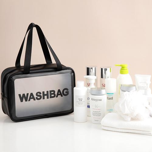 Jual Travel Make Up Pouch Wash Bag Organizer Waterproof Bahan PVC ...