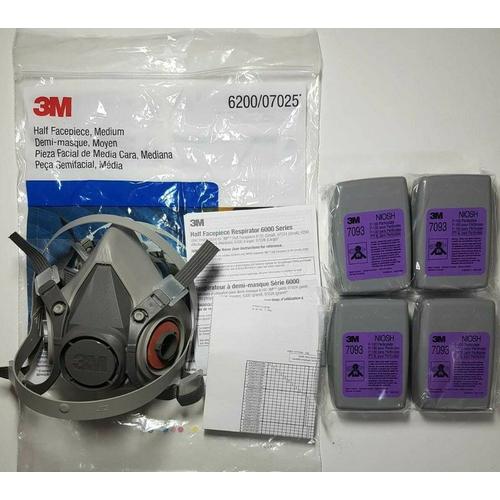 Jual PROMO MENANG BANYAK!! MASKER ORIGINAL 3M 6200 DAN FILTER 3M 7093 ...