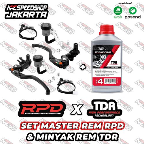 Jual MASTER REM RPD TDR RADIAL SET KIRI KANAN XMAX 250 NMAX TURBO PCX ...