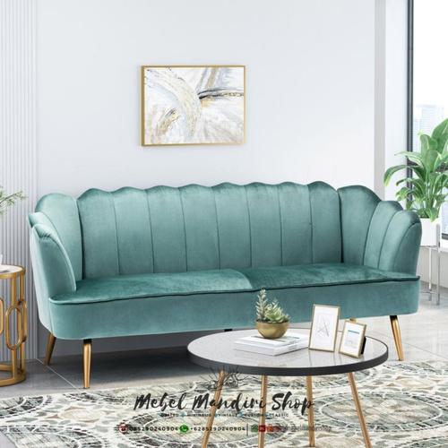 Jual Sofa Minimalis Kerang Minimalis Kain Bludru,Kursi Sofa Jamur Murah ...