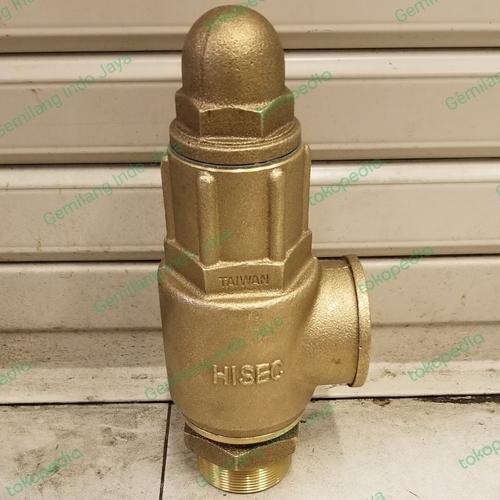 Jual Safety Valve Hisec 2" Inch Kuningan Draft 20 Bar (20 kg) - Jakarta ...