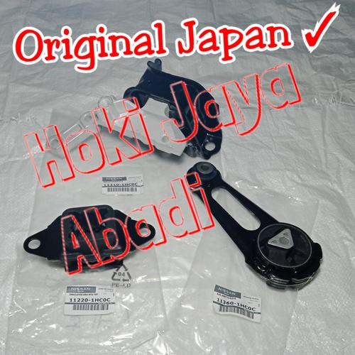 Jual Engine Mounting Set Dudukan Bangku Mesin Nissan March Datsun GO ...