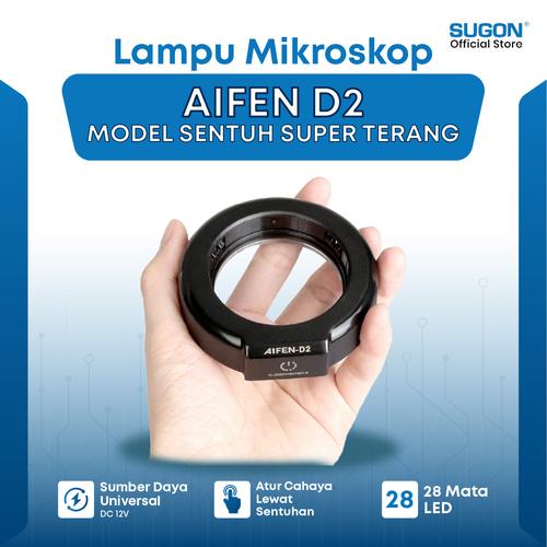Jual Aifen D2 Lampu Microscope Model Sentuh Super Terang - Lampu ...