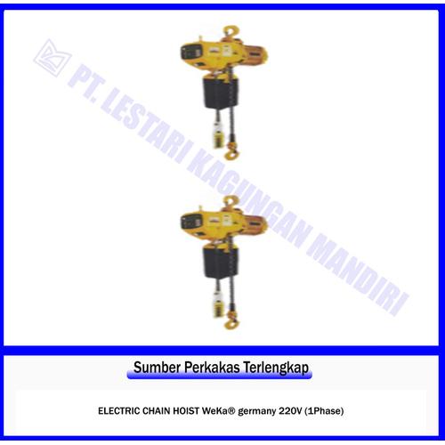 Jual Electric Chain Hoist 1 Phase Ukuran 1T x 12M Merk WEKA - Jakarta ...