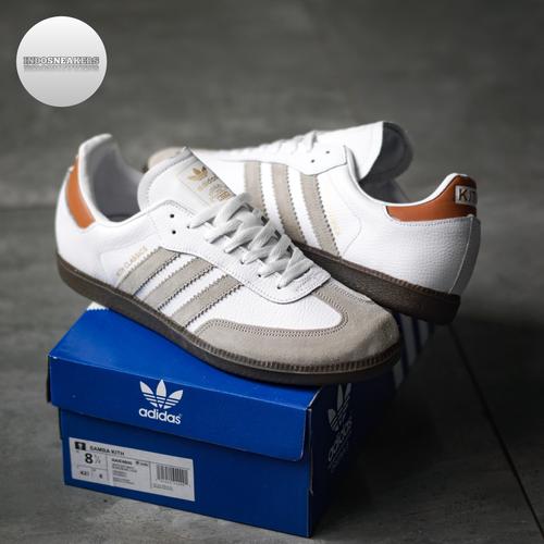 Jual ADIDAS SAMBA KITH CLASSIC WHITE MANGGO BNIB - Jamaica, 40 - Kota ...