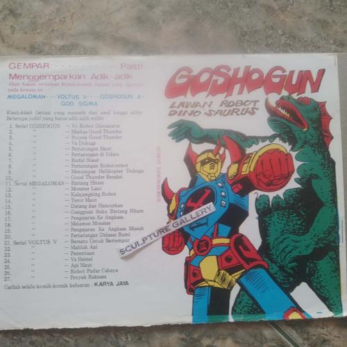 Jual Komik GO SHOGUN - Lawan Robot Dinosaurus (Hanya Cover) - Kota ...