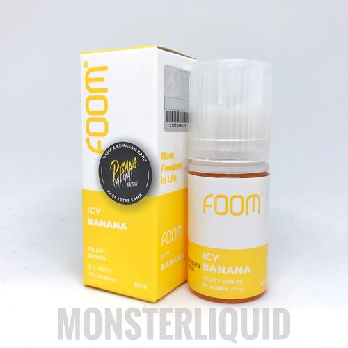 Jual [ SALT NIC ] FOOM ICY BANANA PISANG RAKYAT 30MG 30ML LIQUID ...
