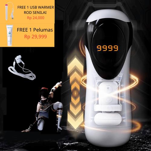 Jual Mizze NINJA Automatic Alat Bantu Electric Pria Vibrator Pria Snail ...