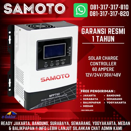 Jual MPPT SOLAR CHARGER CONTROLLER 60A SAMOTO 12V/24V/48V - Jakarta Utara - BorneoMP Store ...