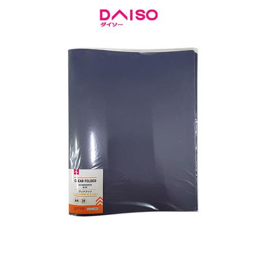Jual Daiso Clear Folder -A4 - 30 Pockets - Blue- - Jakarta Pusat ...