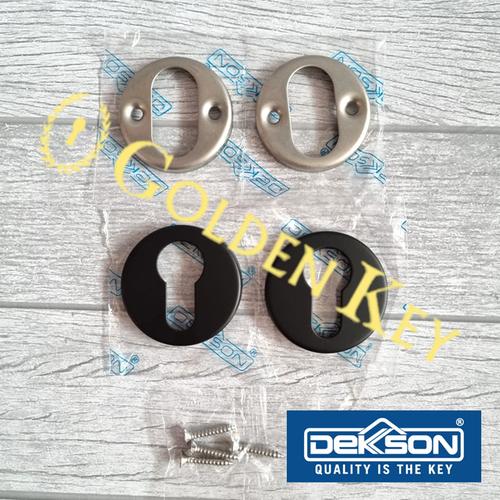 Jual Escutcheon Bulat Dekkson Dekson ESCN D01 Penutup Kunci Black Hitam ...