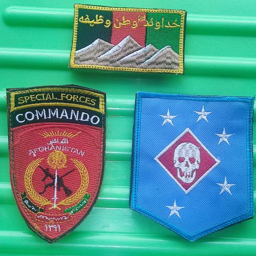 Jual patch logo atribut resmi Tentara Nasional Afghanistan (ANASOC) US ...