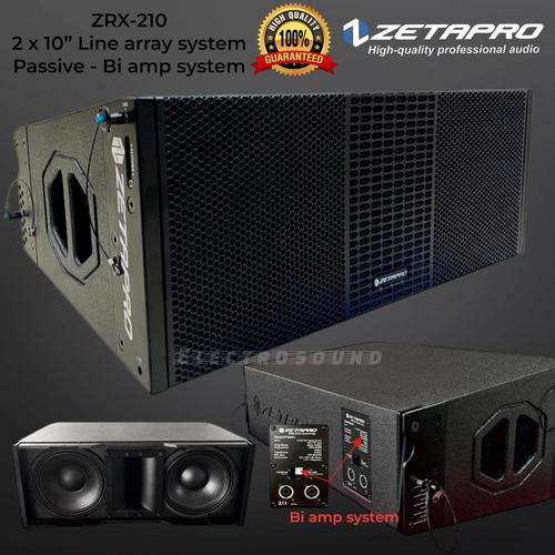 Jual Speaker Line Array 2x10 Inch ZETAPRO ZRX210 / ZRX-210 Original ...