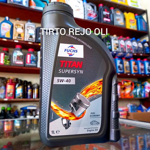 Jual OLI FUCHS TITAN SUPERSYN 5W-40 SN A3/B4 1L - Kab. Kediri - Tirto ...