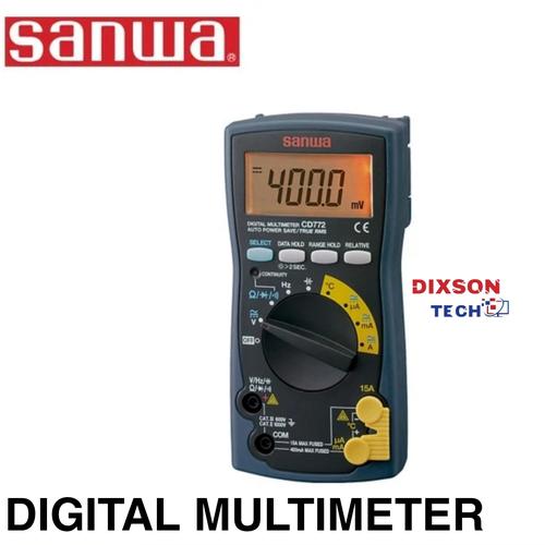 Jual ALAT UKUR DIGITAL MULTIMETER MULTITESTER AVOMETER SANWA - Jakarta ...