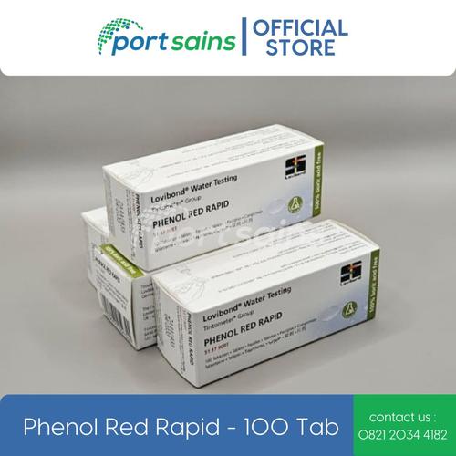 Jual LOVIBOND Tablet Phenol Red Rapid - 250 Tab - Kab. Bandung ...