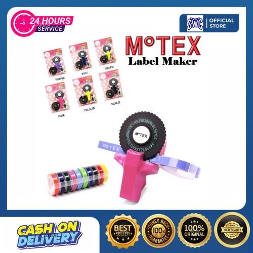 Jual MOTEX label dymo embossing label maker - Jakarta Barat - Skmei ...