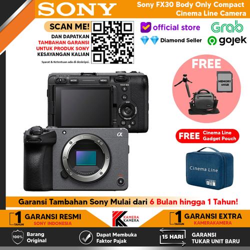 Promo Sony FX30 Body Only Compact Cinema Line Camera - Garansi Resmi ...