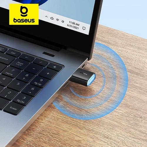 Promo BASEUS WiFi ADAPTER 2.4G 5G USB WIRELESS LAN NETWORK CARD WiFi ...