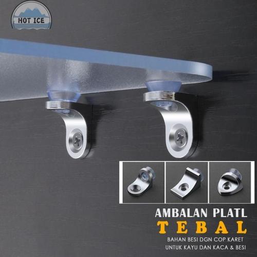 Jual Hits Ambalan L Siku Untuk Tatakan Kaca/Kayu Stainless Steel ...