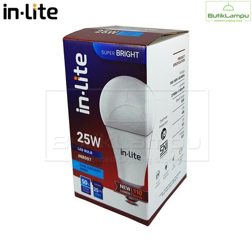 Jual Lampu LED Bulb inlite 25 Watt - Putih - Kota Bandung - butiklampu ...