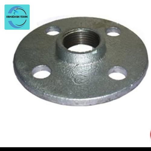 Jual FLANGE DRAT 1" INCH BESI GALVANIZ - Jakarta Pusat - Amanah Teknik ...