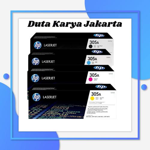 Jual Toner HP Laserjet 305A Black Color Original 1 set 4 Warna ...