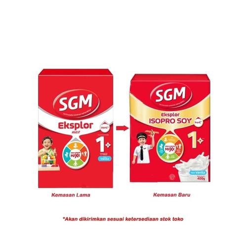 Jual sGM Isopro Soy 1+ Susu Pertumbuhan Vanilla 400G - Kab. Tangerang ...