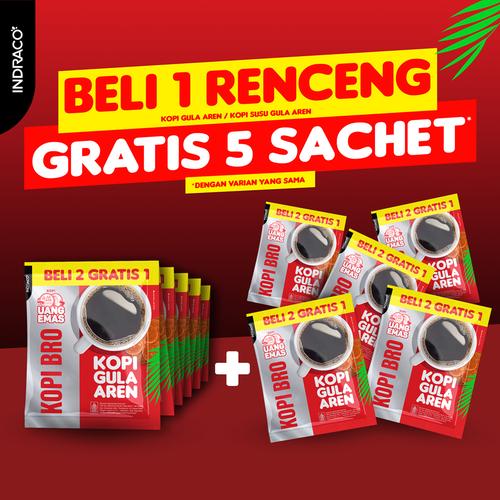 Jual Uang Emas Kopi Bro Kopi Gula Aren (10 sachets x 23g) - Kab. Gresik ...