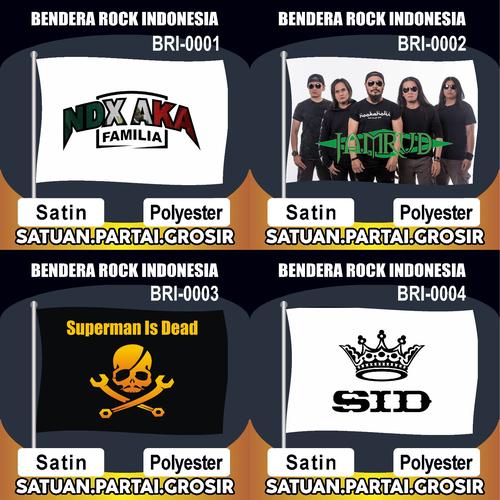 Jual Bendera Band/Bendera Rock Indonesia/Bendera Mf Rock Indonesia ...
