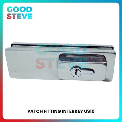 Jual Patch Fitting Pintu Kaca US10 ONLY Interkey - Kota Tangerang ...