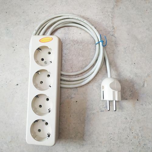 Jual Kabel Listrik Extention 2 Meter Stop kontak 4 lubang VISICOM 2 x 0 ...